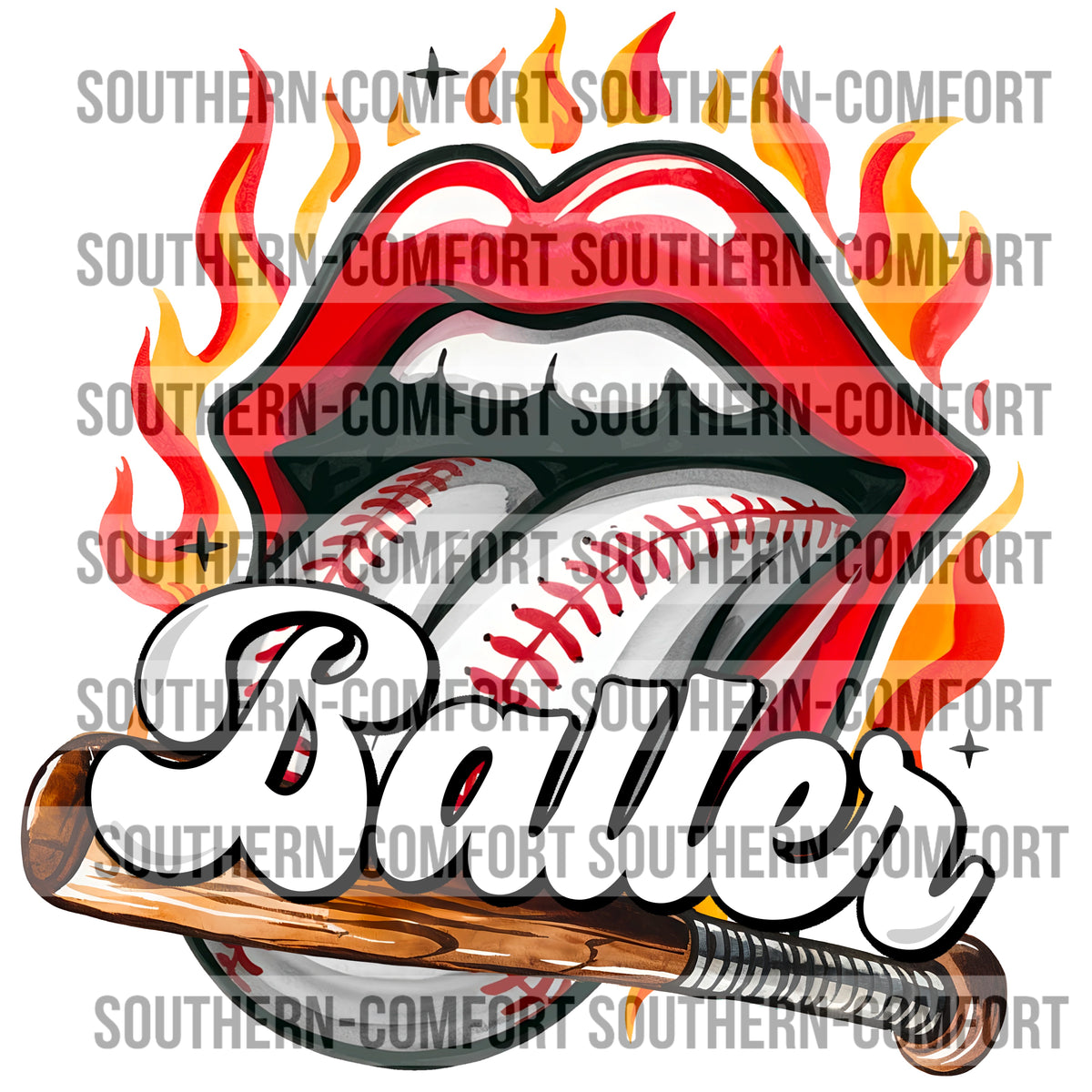 Baseball Baller |PNG| – southerncomfortgraphics