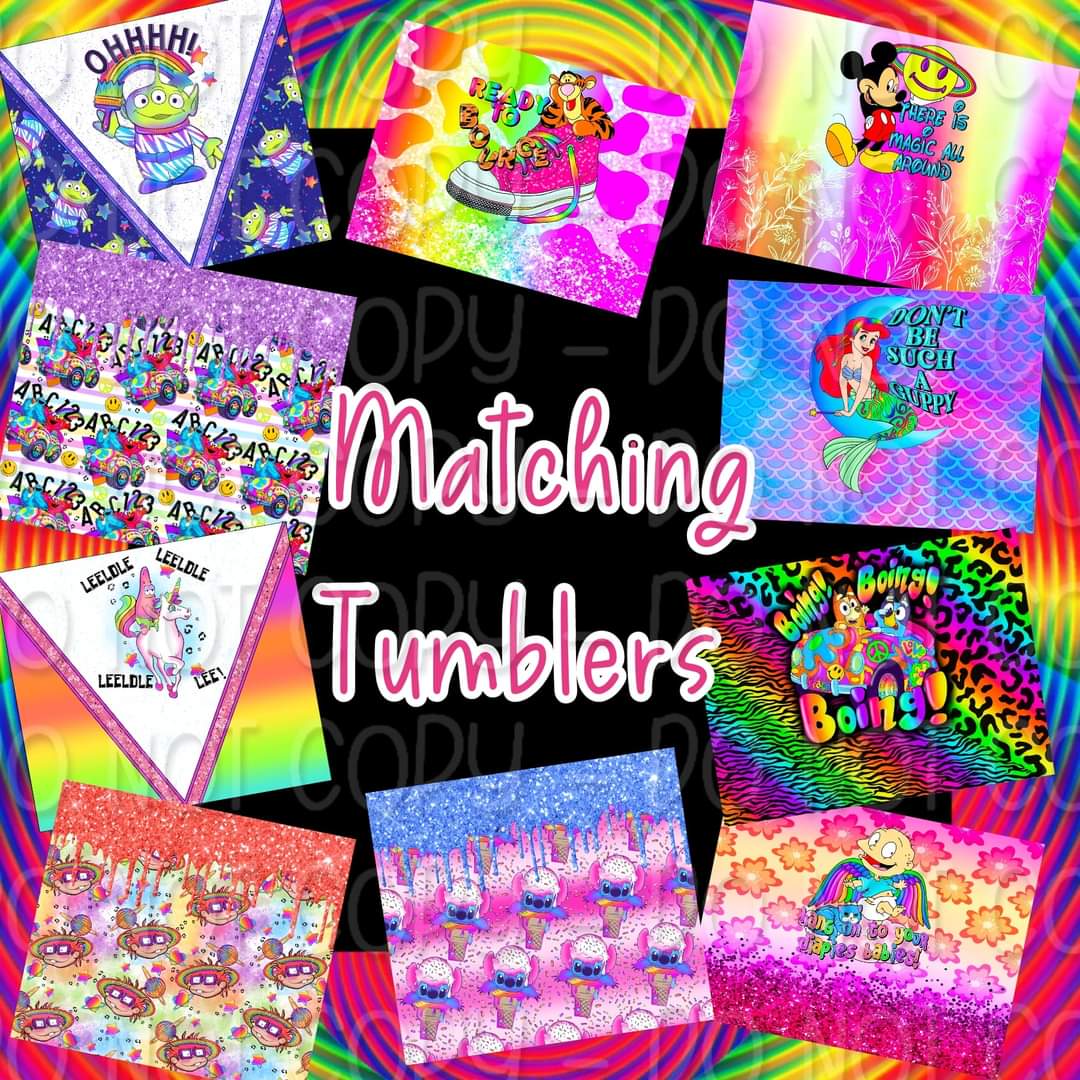 Lisa Frank Inspired Characters Collab – southerncomfortgraphics