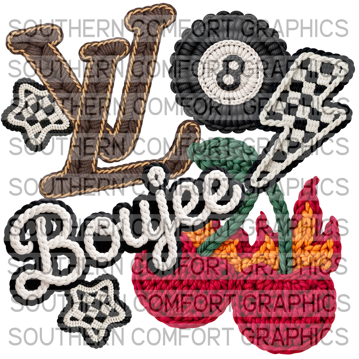 Boujee |PNG| – southerncomfortgraphics