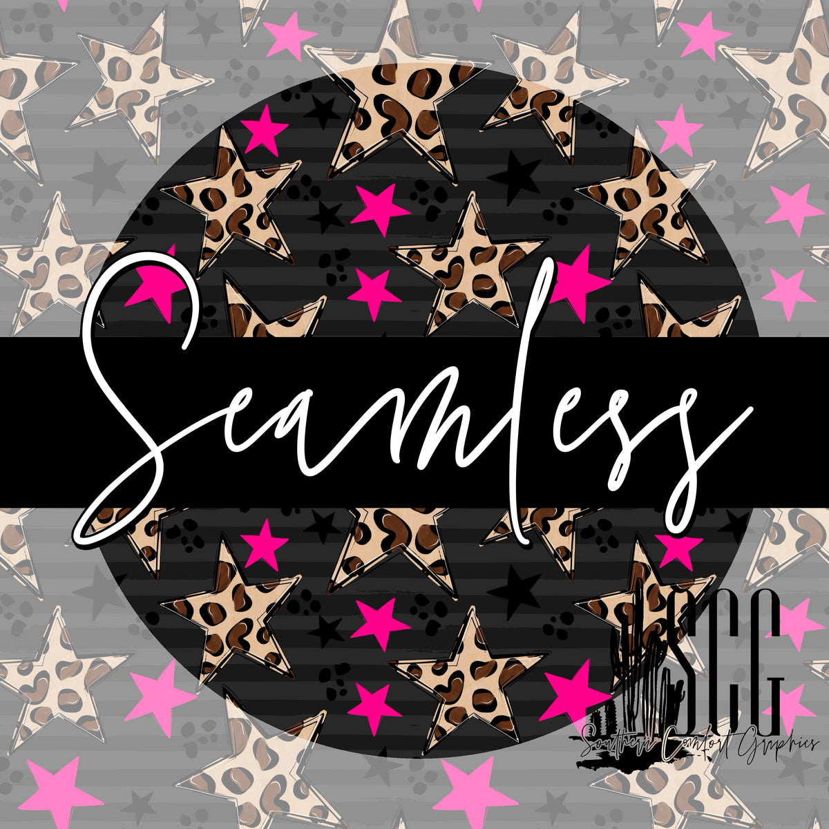Edgy stars *SEAMLESS* – southerncomfortgraphics